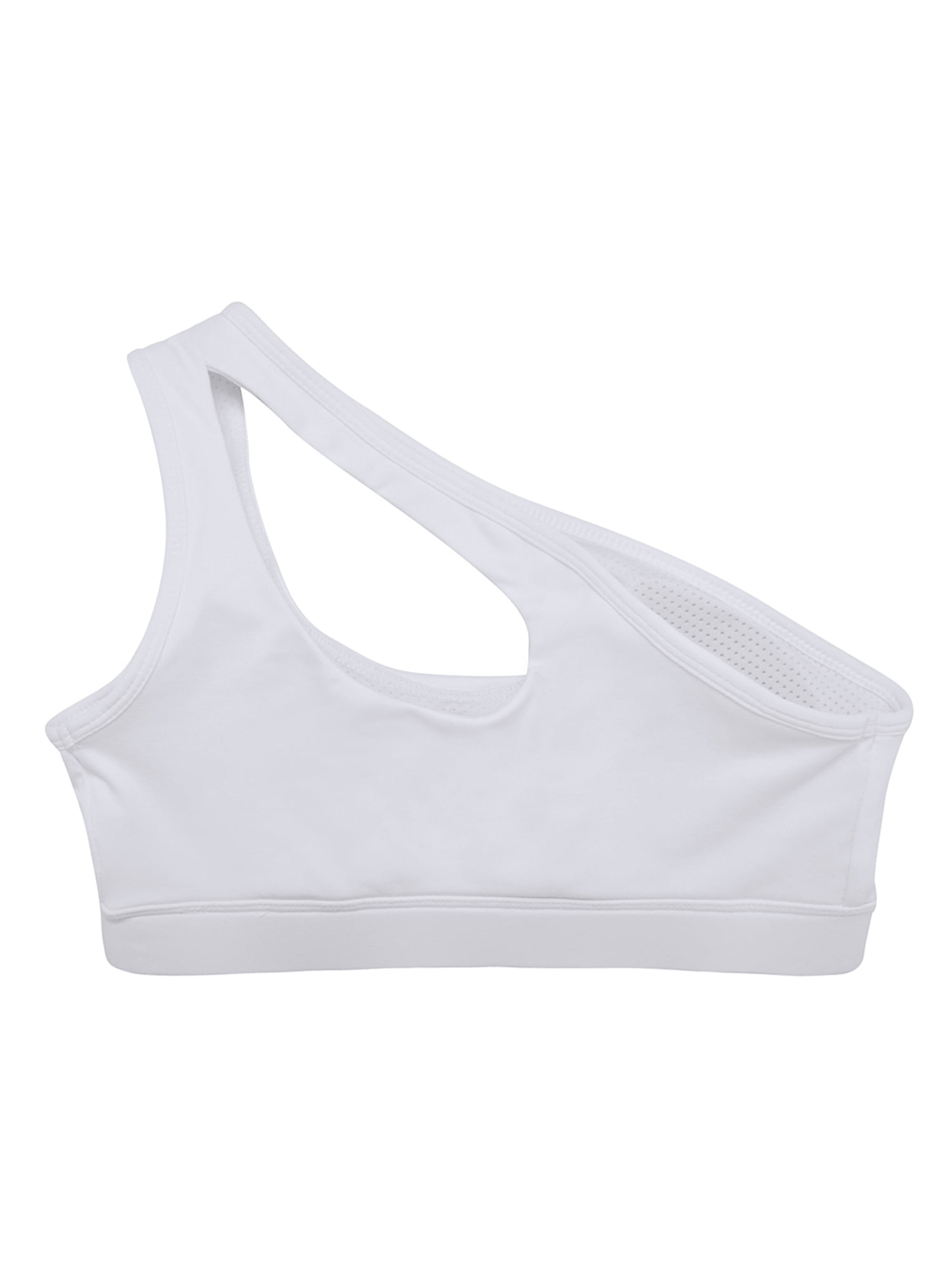 Women's Single Shoulder Sport Bras Activewear Bra Asymmetrical Shoulder ...