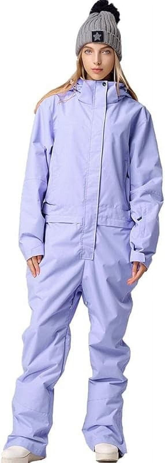 Women's Ski Suit One Piece Snowsuits Jumpsuits Winter Waterproof ...