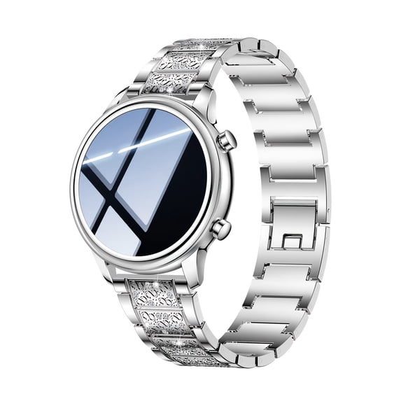 Women's Smartwatch with Wireless Calling, HD Fitness Tracker, Pedometer ...
