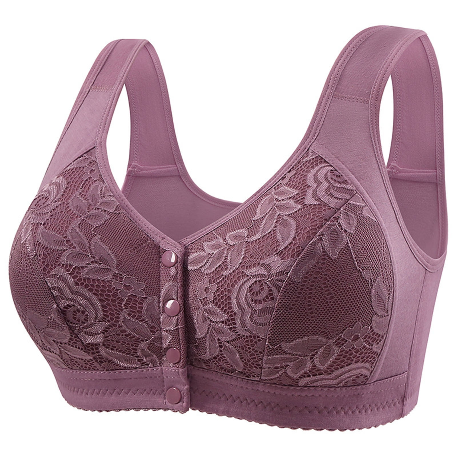 Women's Smoothing T-Shirt Bra Embroidery Thin Style Ventilate Large ...