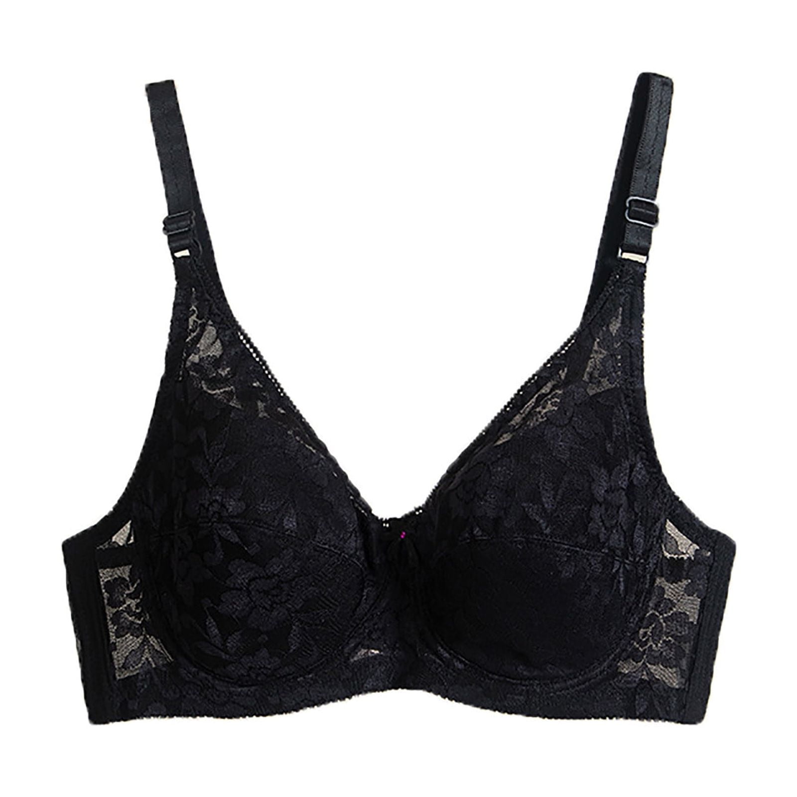 Women's Smoothing T-Shirt Bra Soft Steel Bra Summer Lace Thin ...