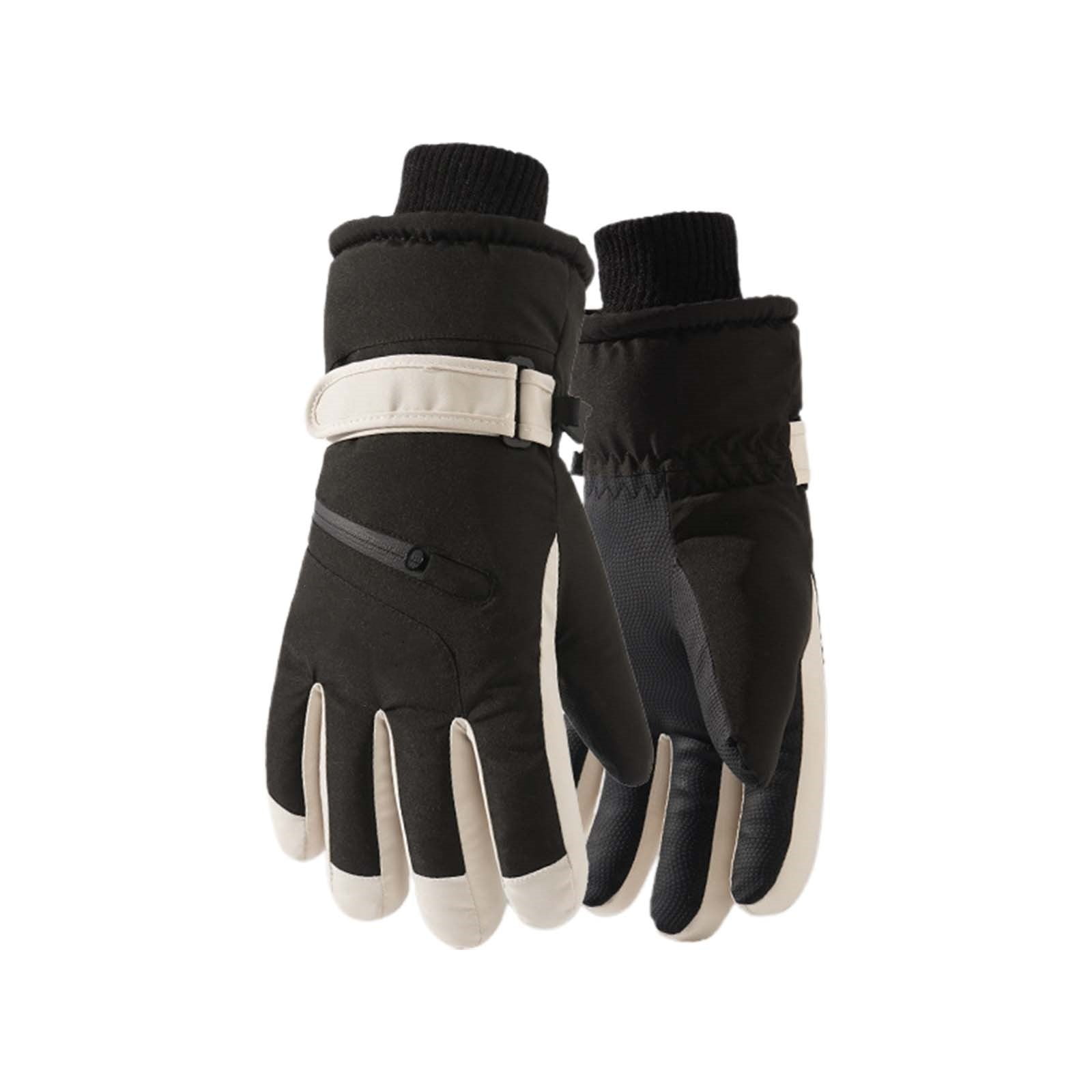 Women's Snow Gloves with Touchscreen for Skiing and Snowboarding ...