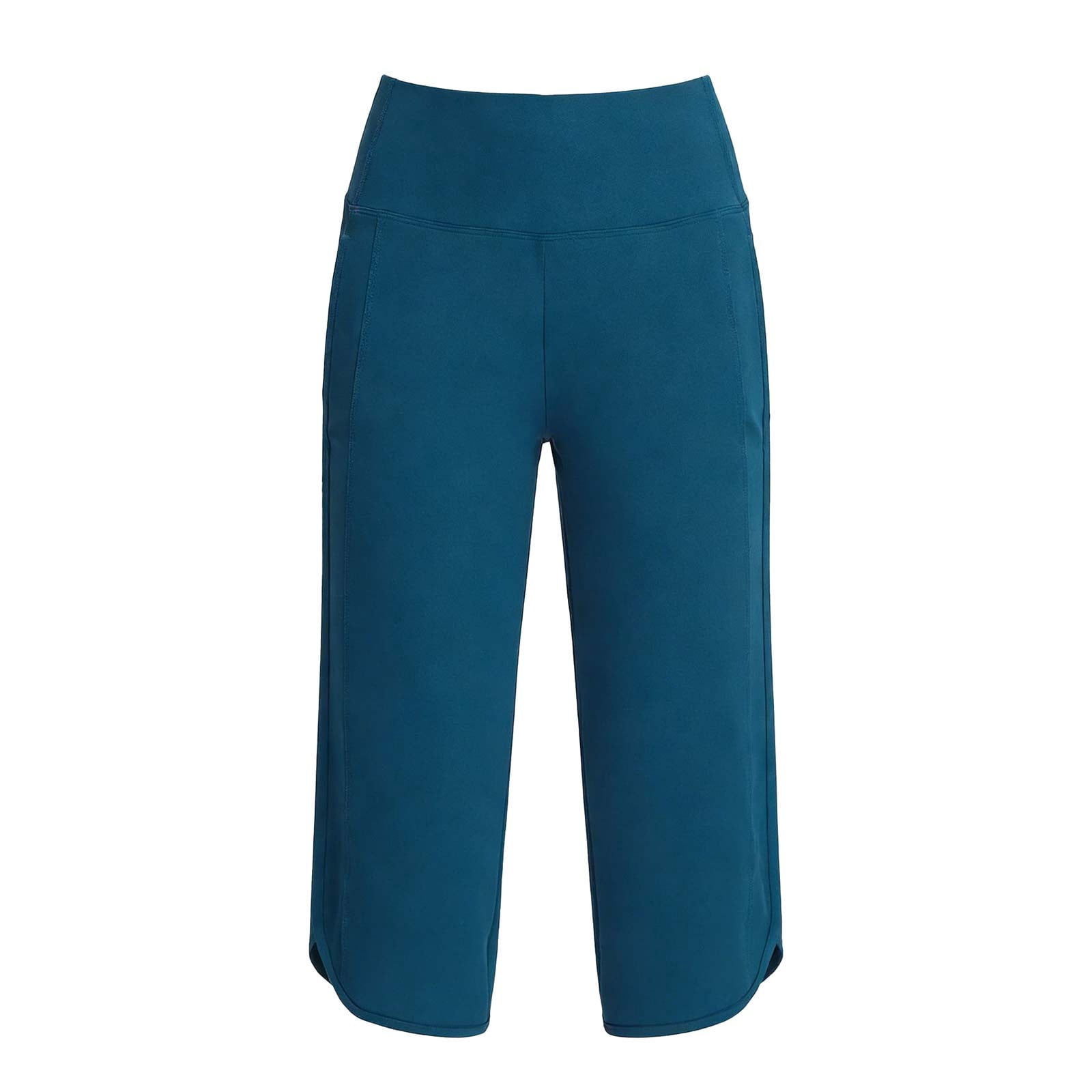 Women's Soft Fabric Elastic Waist Pants with Pockets, Casual Athletic ...