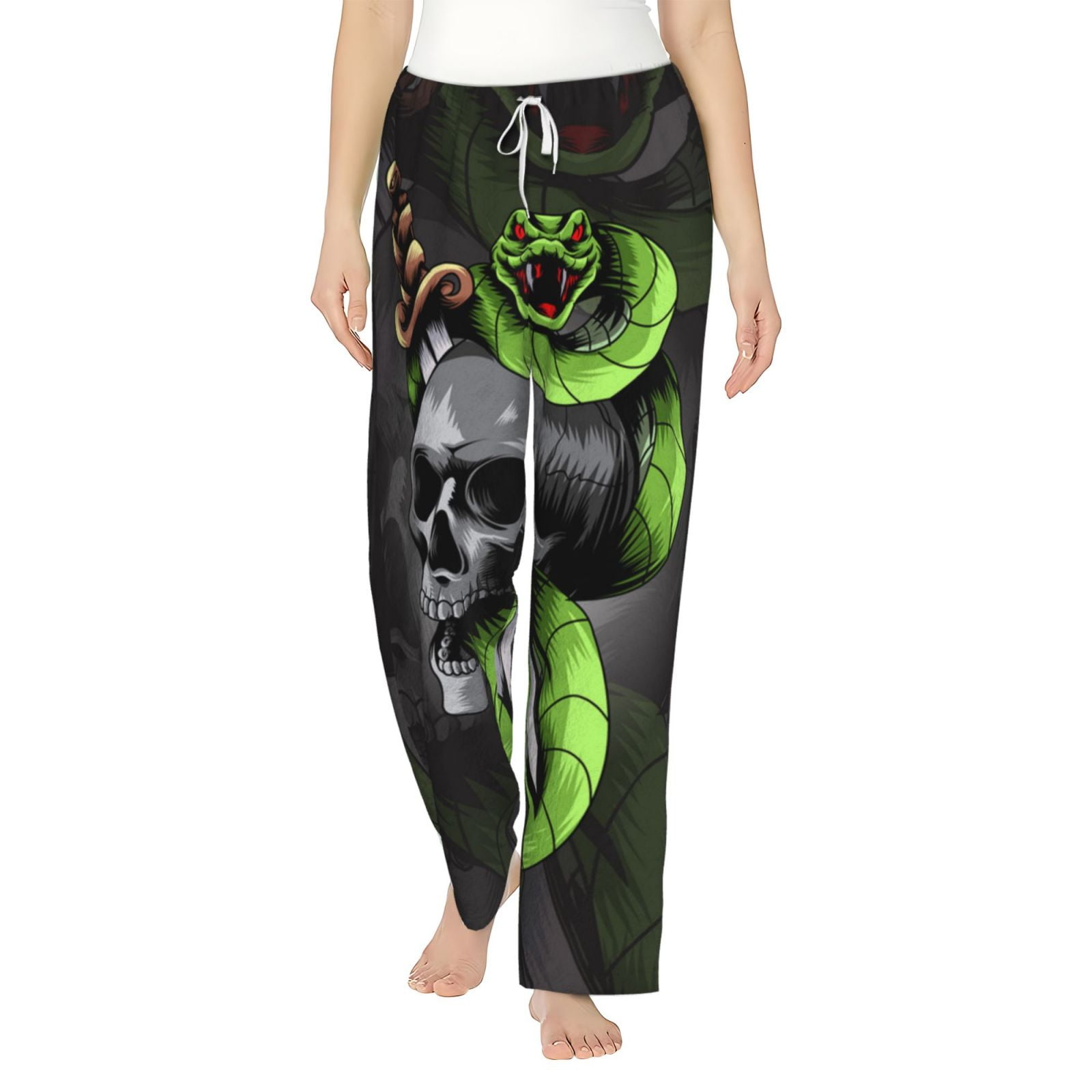 Women's Soft Pajama Pants Comfy Long Flannel Sleep Lounge, Sword ...
