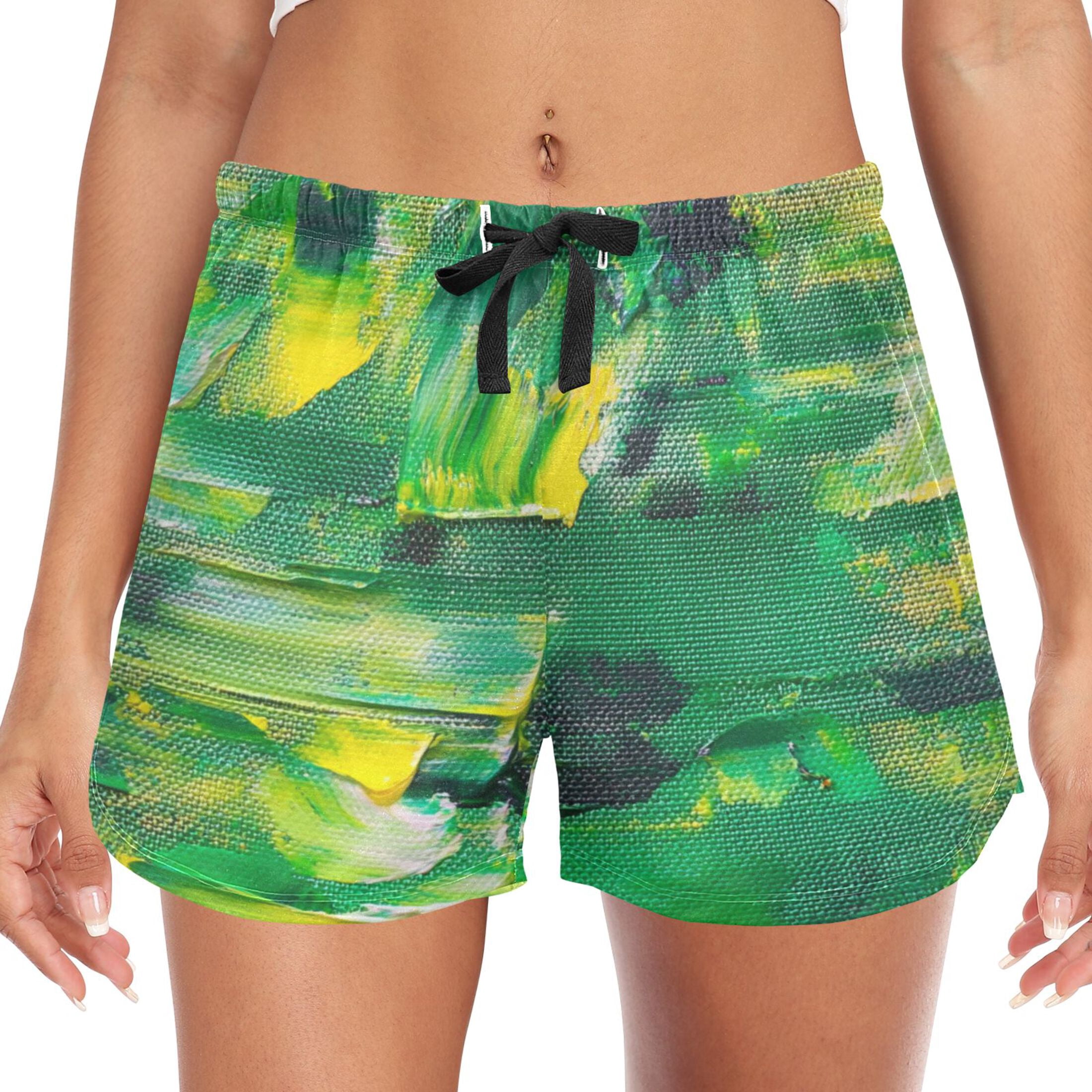 Women's Soft Sleep Shorts Relaxed Fit Lounge Pajama Bottoms Shorts for ...