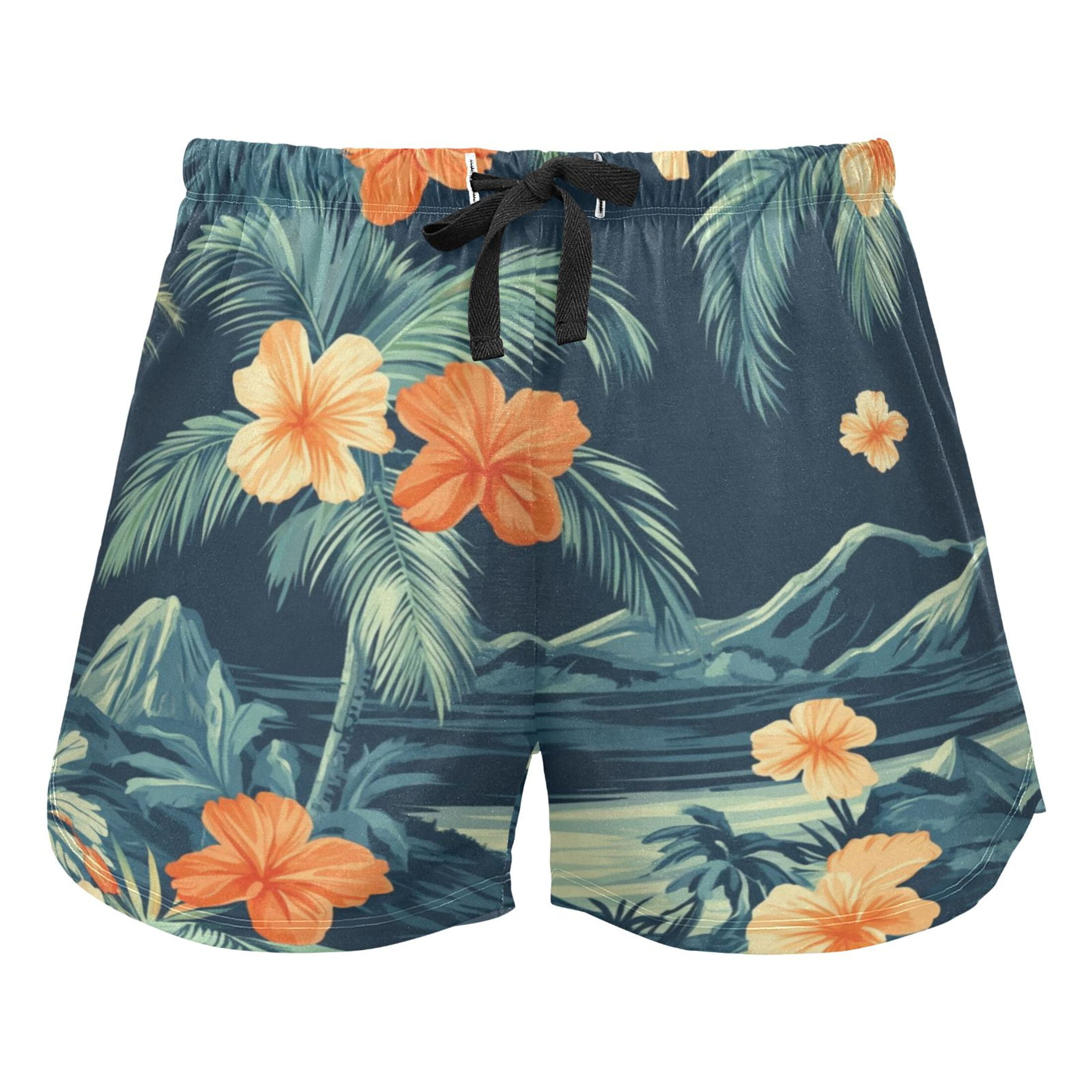 Women's Soft Sleep Shorts Relaxed Fit Lounge Pajama Bottoms Shorts for ...