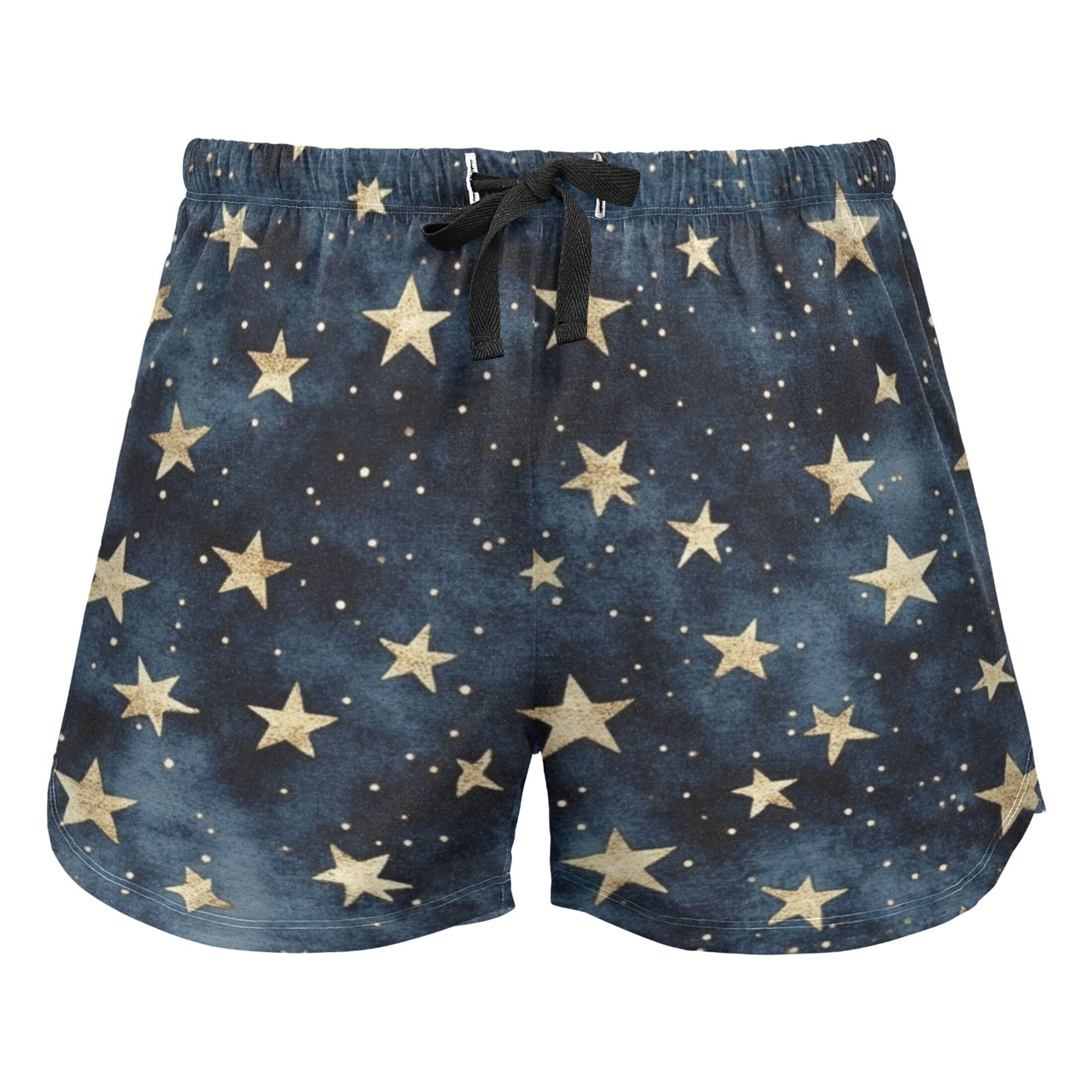 Women's Soft Sleep Shorts Relaxed Fit Lounge Pajama Bottoms Shorts for ...