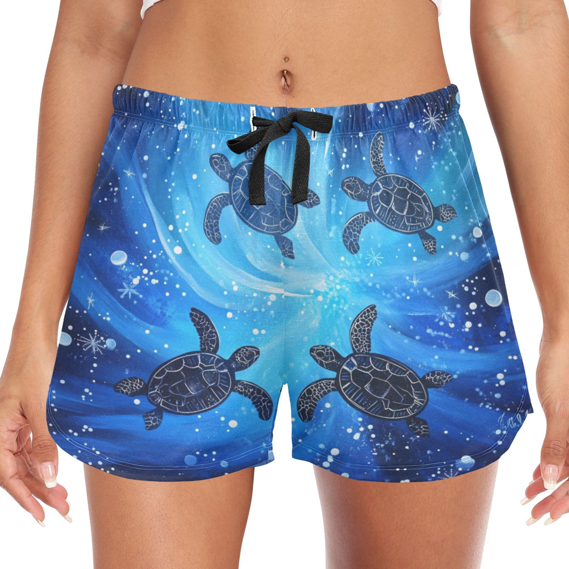 Women's Soft Sleep Shorts Relaxed Fit Lounge Pajama Bottoms Shorts for ...