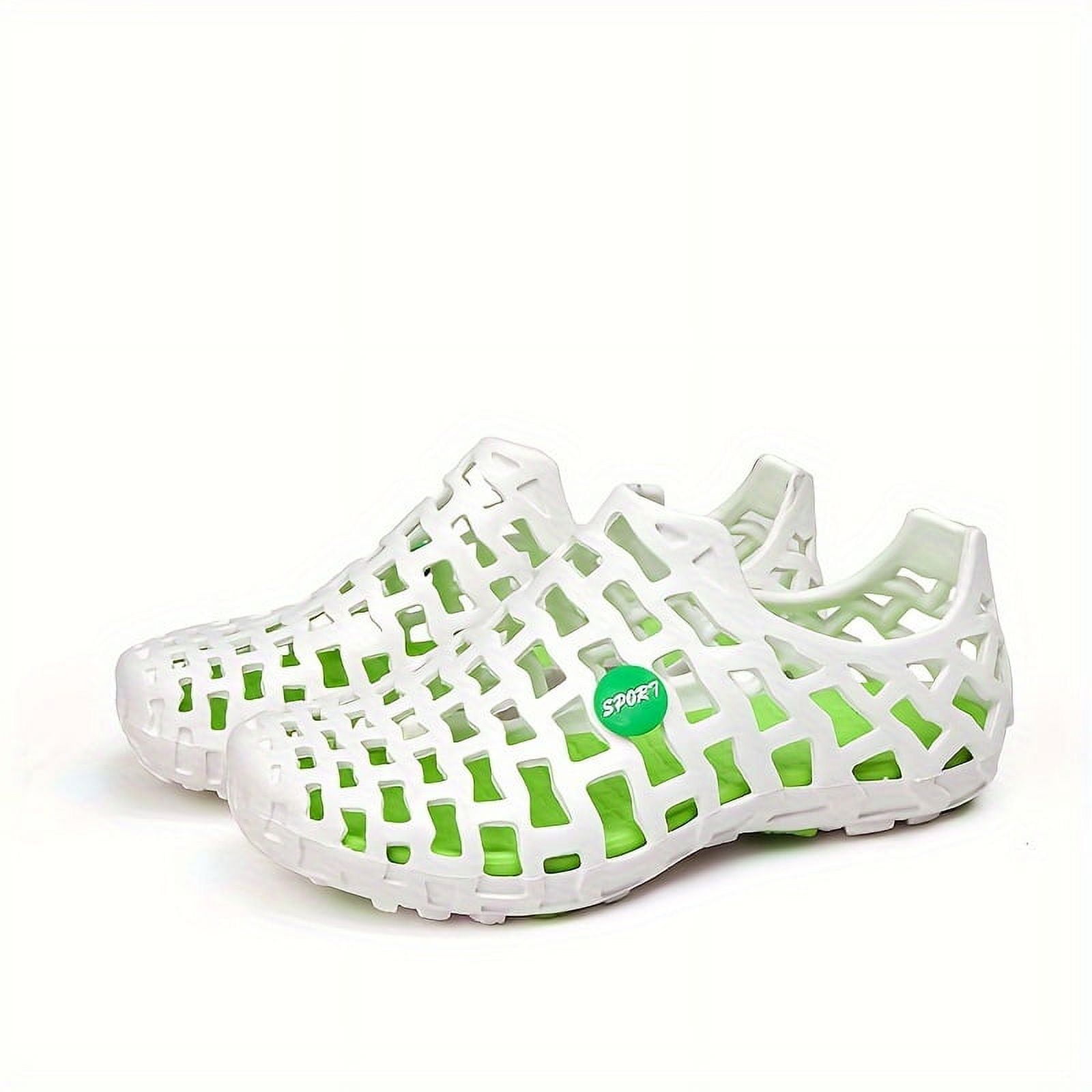 Women's Solid Color Clogs, Design Beach Shoes, Comfortable Slip On ...