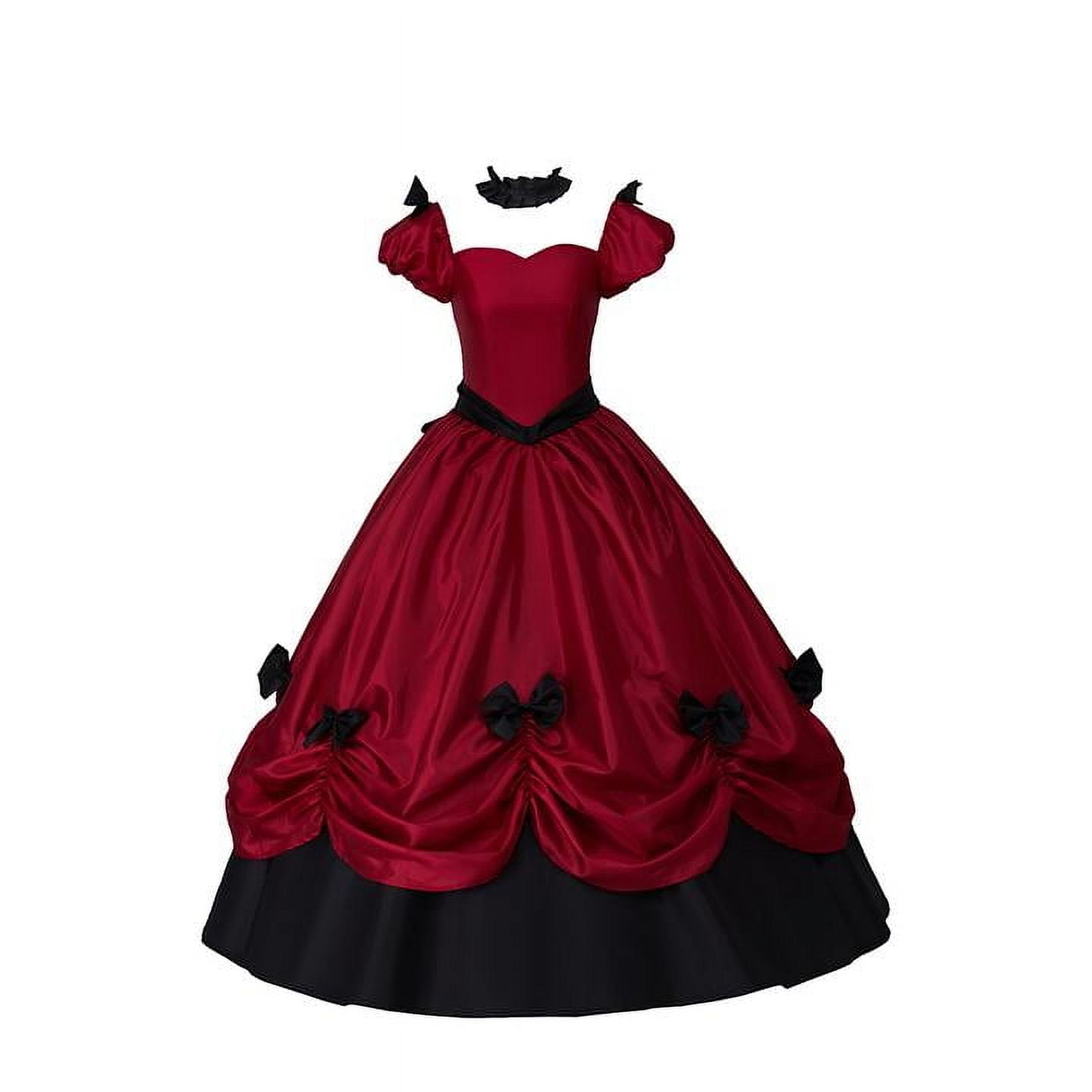 Women's Southern Belle Victorian Dress Gothic Rococo Masquerade Prom ...