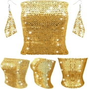 Gold Tube Top