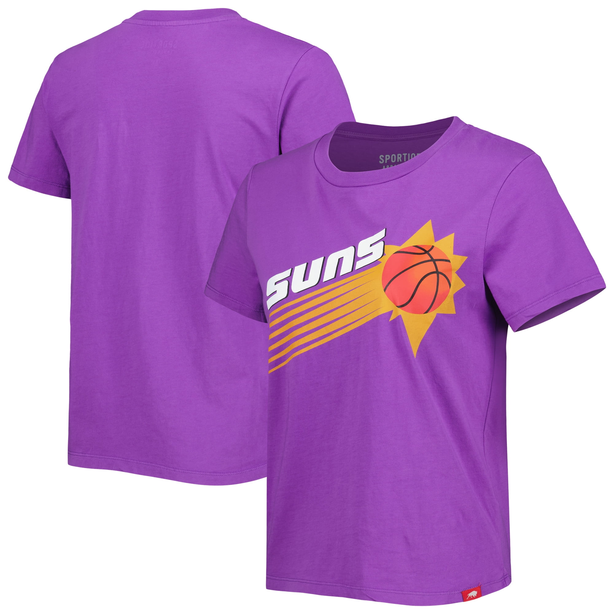 Women's Sportiqe Purple Phoenix Suns Hardwood Classics Arcadia Elevated ...