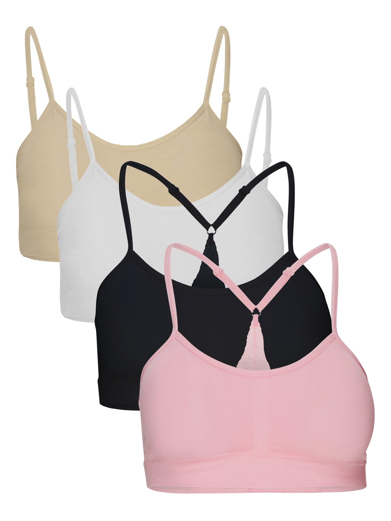 Women's Breathable 4-Way Stretch Racerback Sports Bras, Yoga Lounge Bra ...