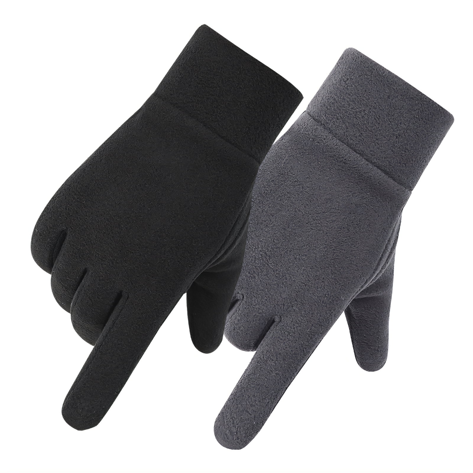 Women's Sports Gloves, Soft, Warm, Non Slip, Windproof, Warm Touch ...