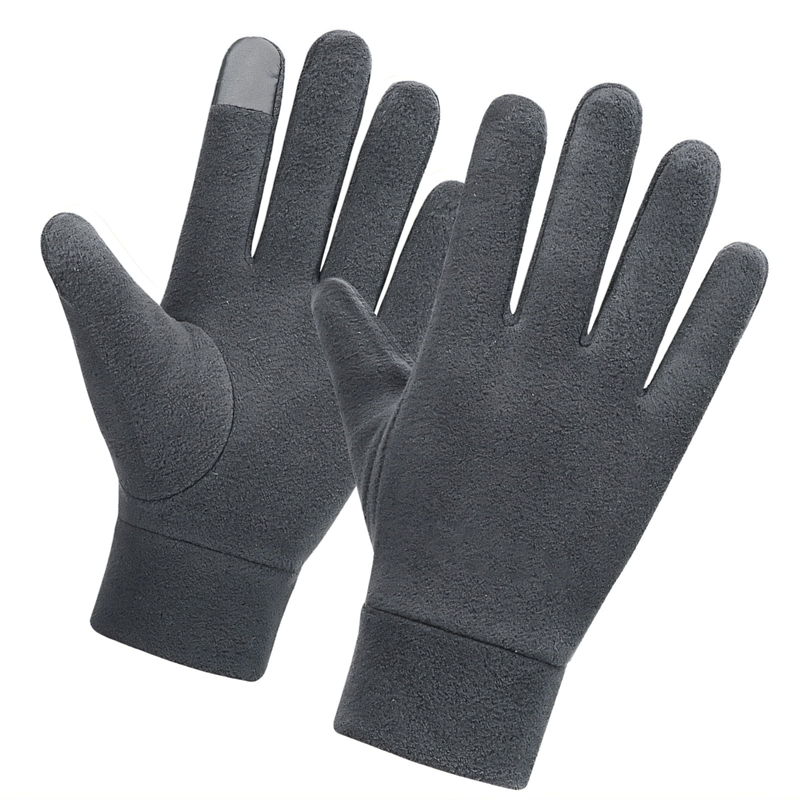 Women's Sports Gloves, Soft, Warm, Non Slip, Windproof, Warm Touch ...