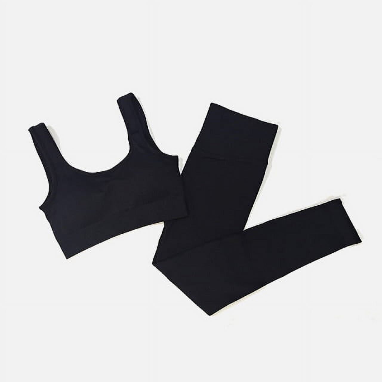 Women's Sportswear Yoga Set Workout Clothes Athletic Wear Sports Gym Legging Seamless Fitness ...