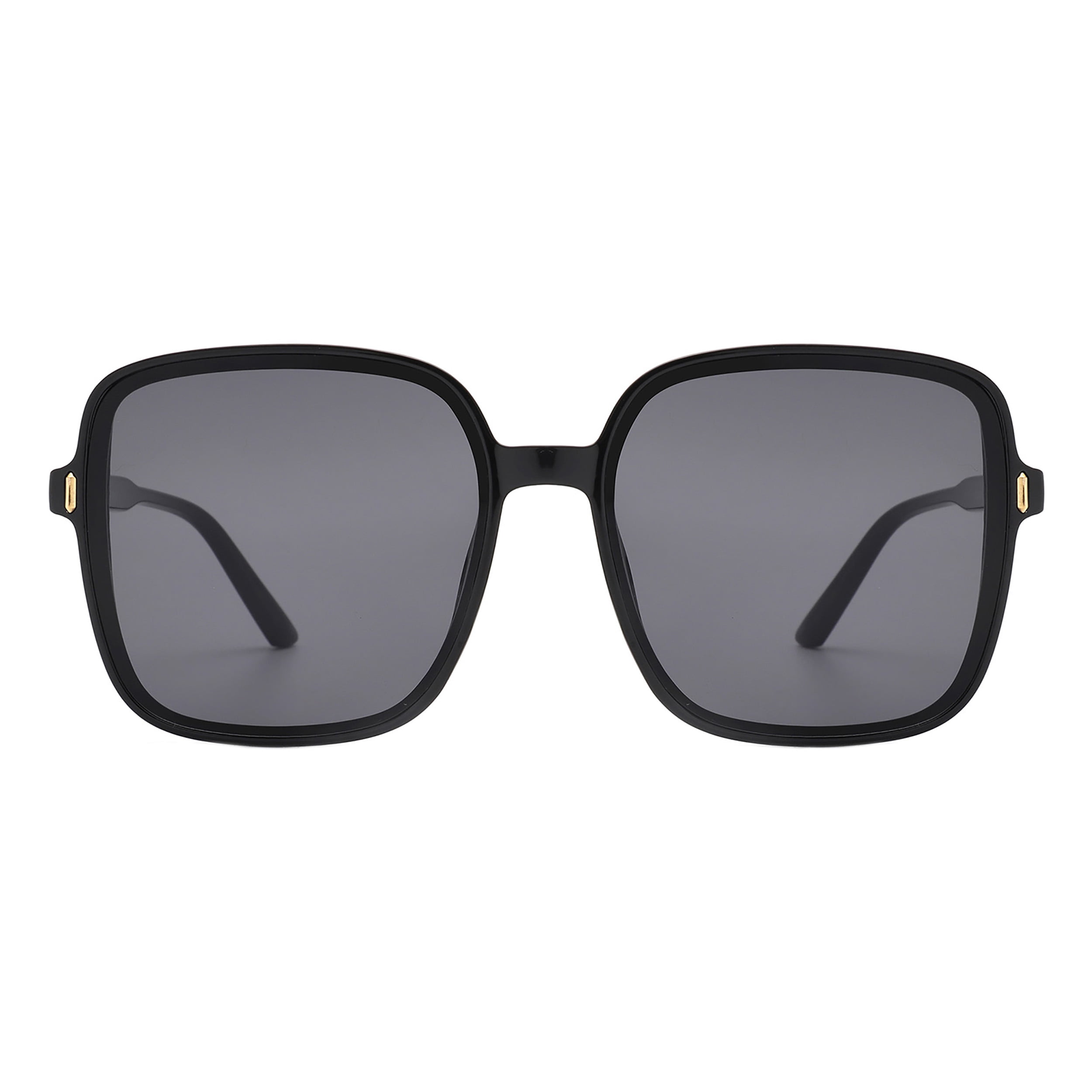 Women's Square Frame Sunglasses Classy Minimal Modern Style UV 400 ...