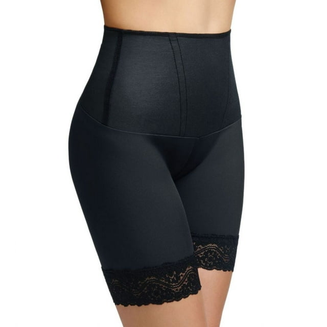 Women's Squeem 26AL Sensual Secret Mid Thigh Shaping Short (Black XS ...