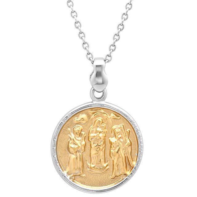 Women's Stainless Steel Medallion - Walmart.com
