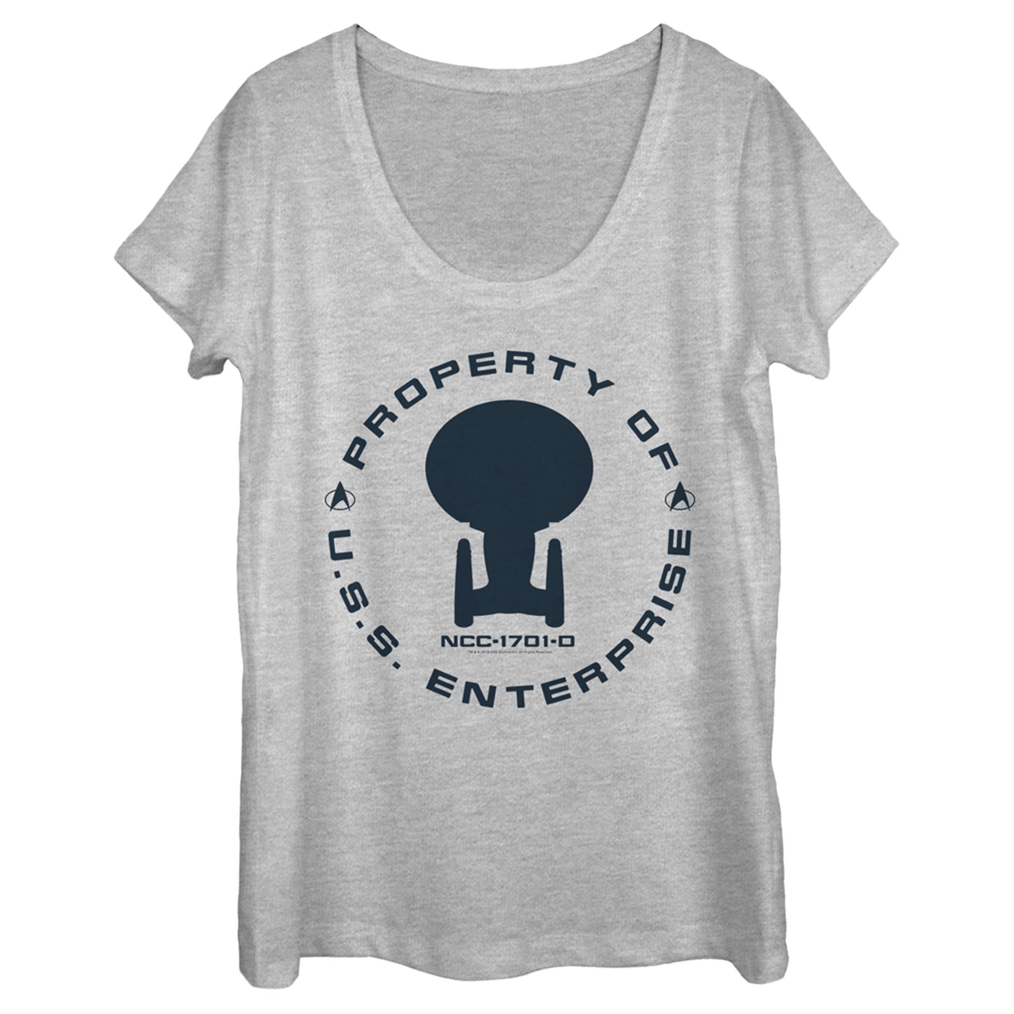 Women's Star Trek: The Next Generation Property Of The USS Enterprise ...