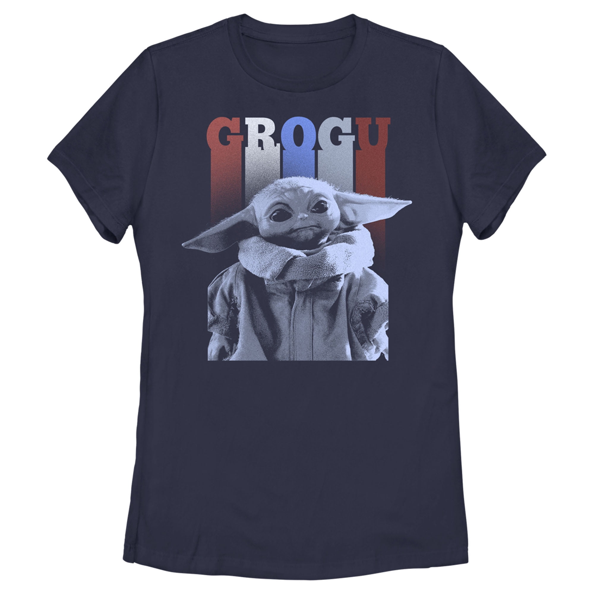 Women's Star Wars: The Mandalorian Fourth of July Grogu Portrait ...