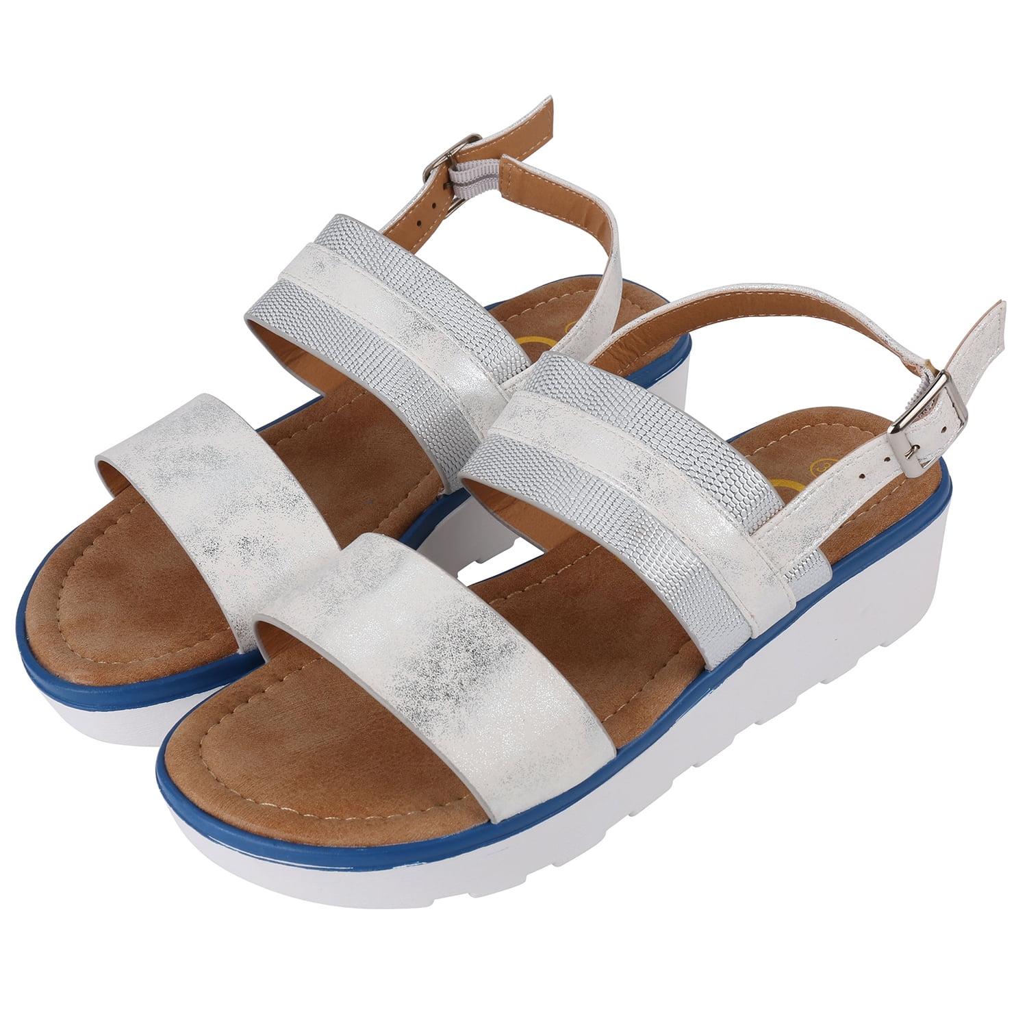 Women's Starry Outdoor Straw Thong Flip Flop Comfort Sandals - Walmart.com