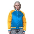 Women's Starter Powder Blue/Gold Los Angeles Chargers Satin Full-Snap ...