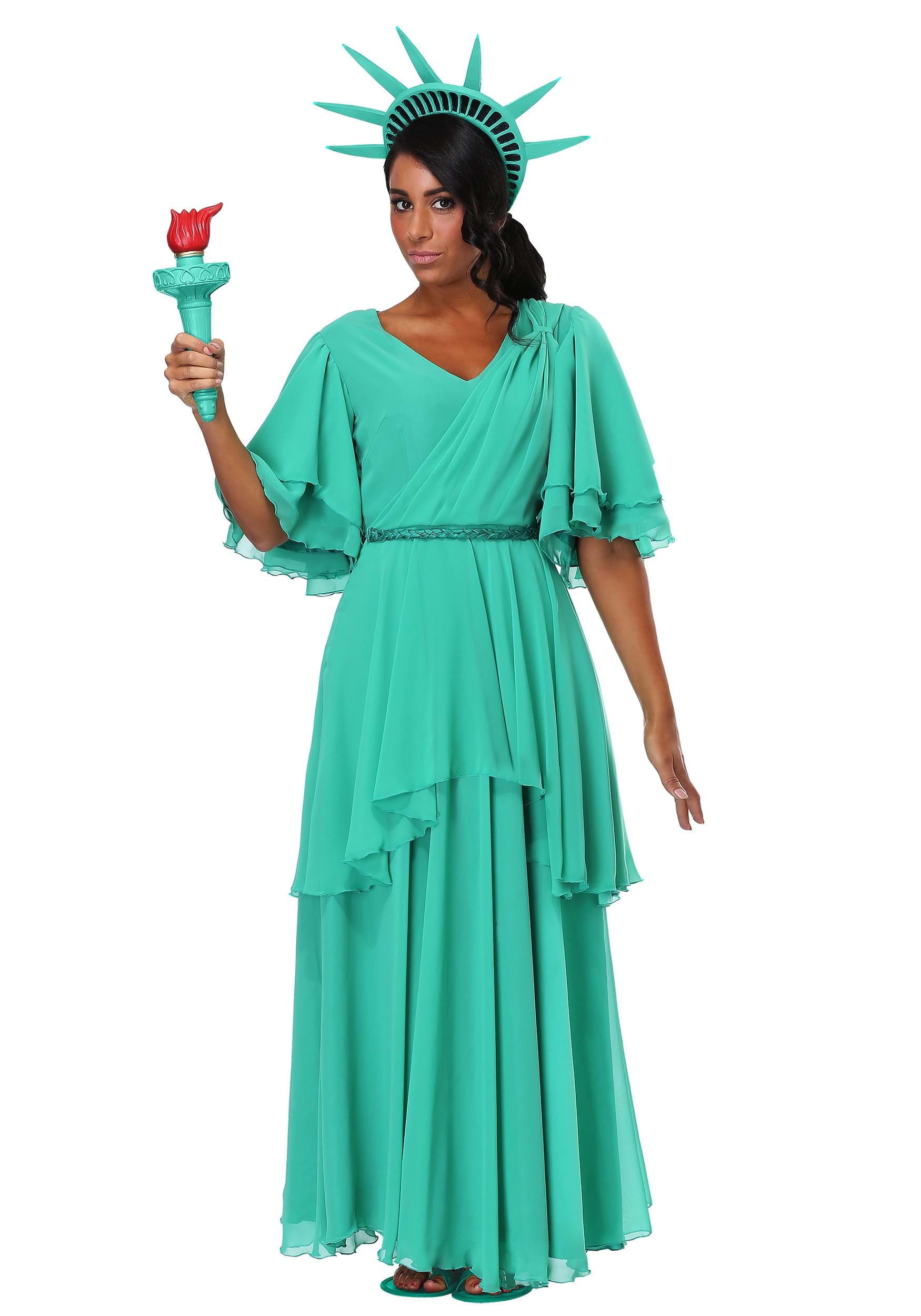 Women's Statue of Liberty Costume - Walmart.com