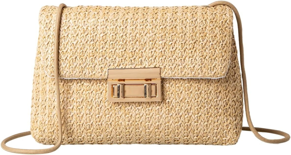 Women's Straw Bags Woven Crossbody Bags Beach Bags - Walmart.com