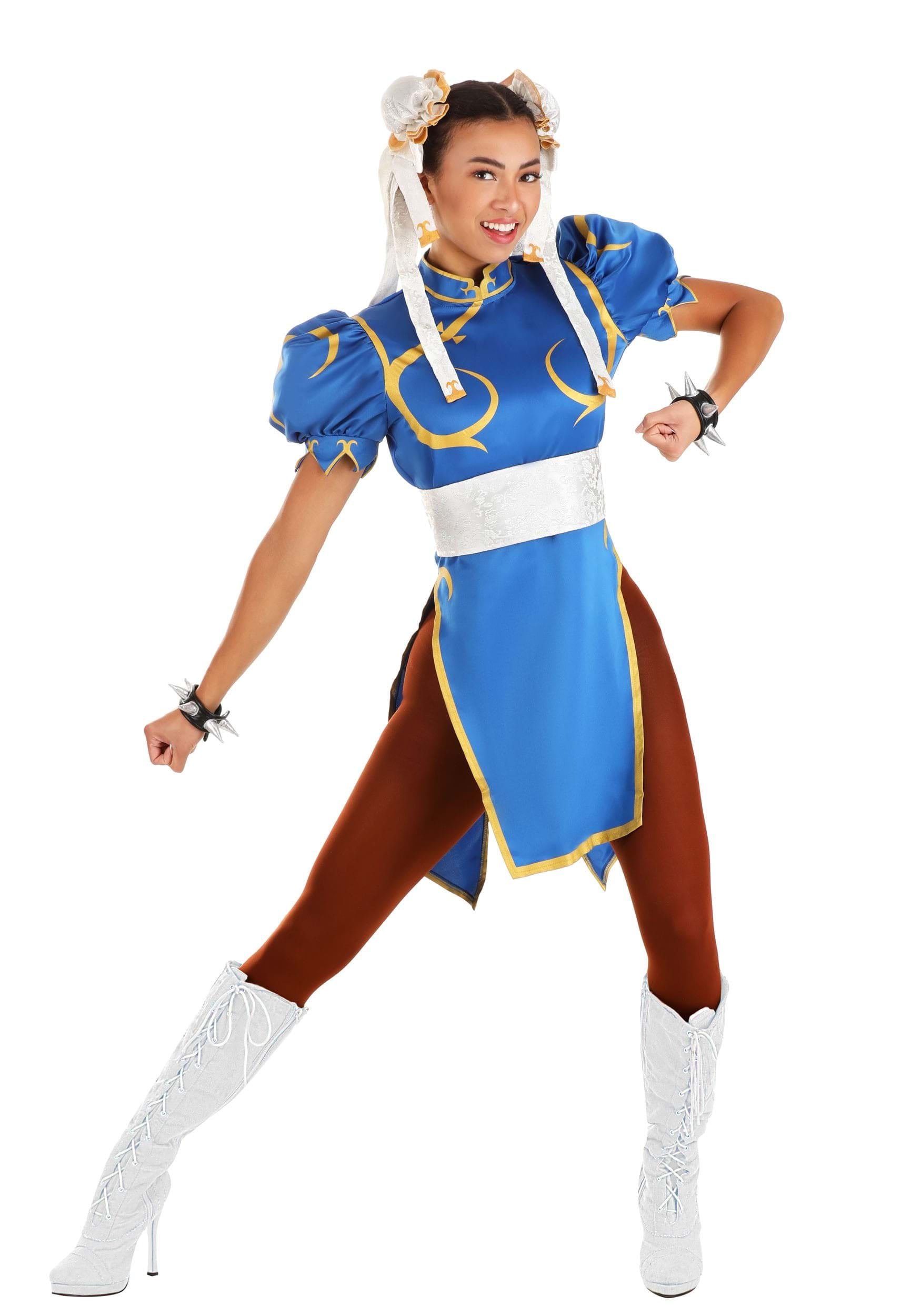 Women's Street Fighter Chun Li Costume - Walmart.com