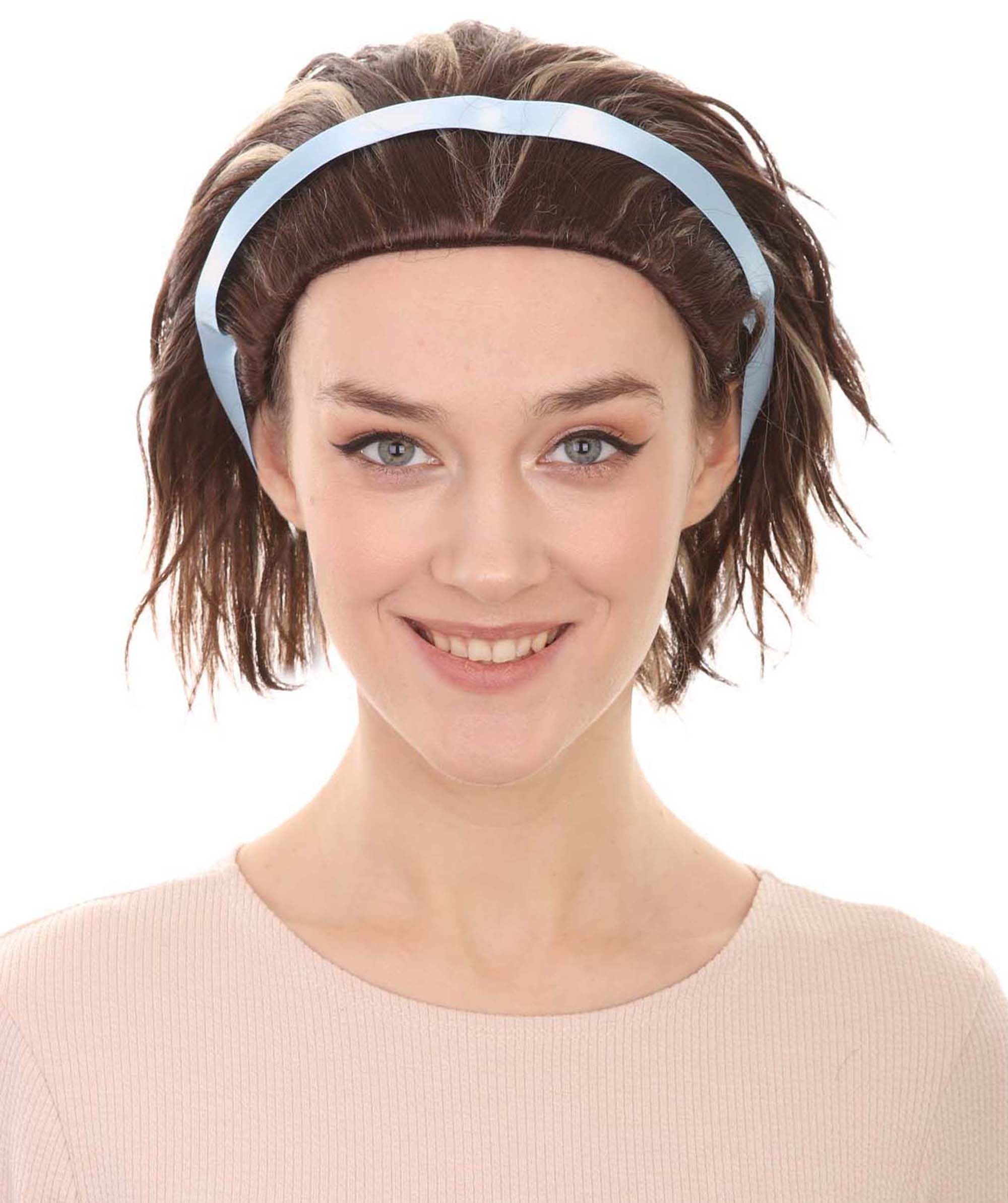 Women's Style Comic Wig Black & Blonde Mix Wigs. - Walmart.com