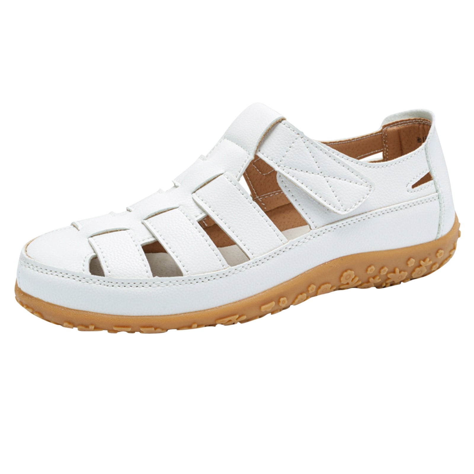 Women's Summer Fisherman Sandals,Comfort Closed Toe Hollow Arch Support ...