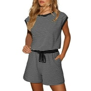 Riviera Sun Rompers for Women (Black, Small) - Walmart.com
