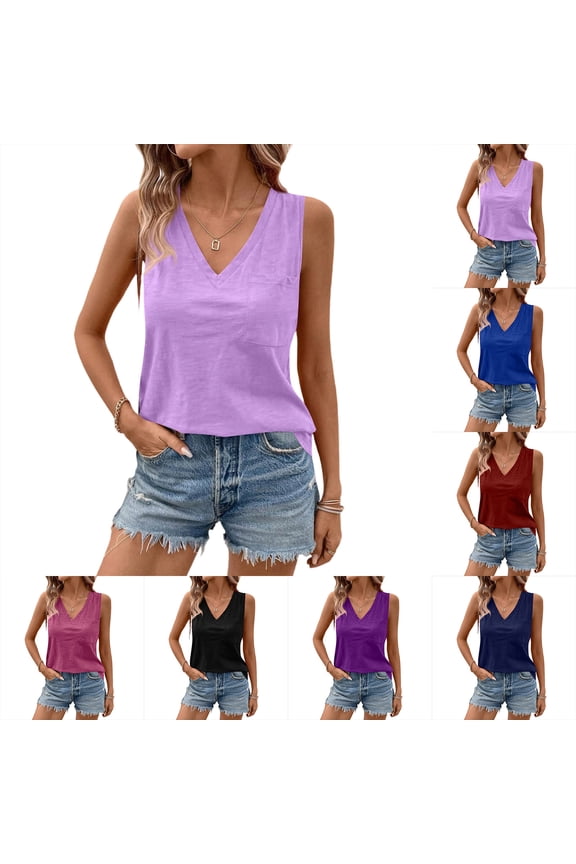 Pocket Tank Tops