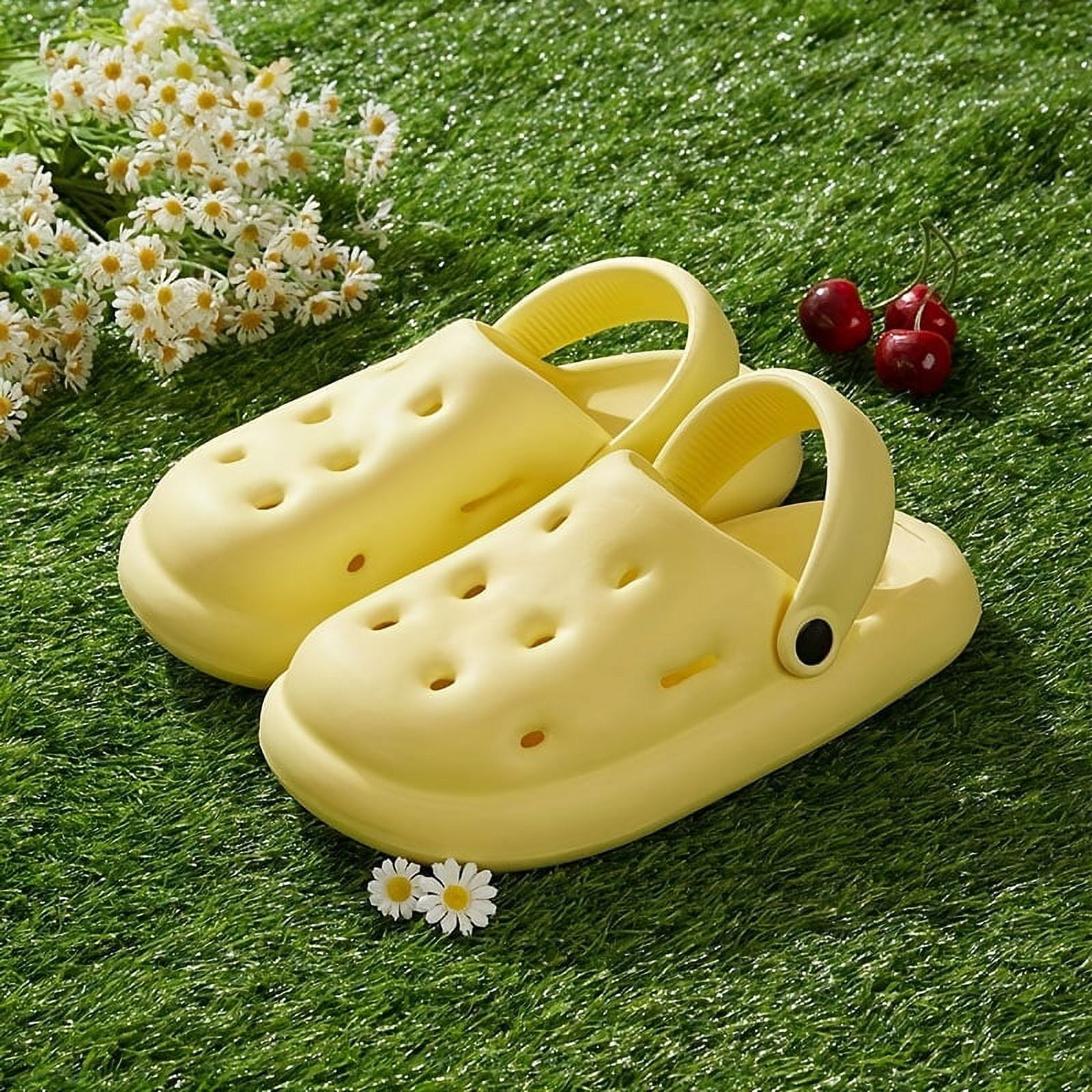 Women's Summer Stylish Flip Flops, Leopard Print Platform Slip On ...