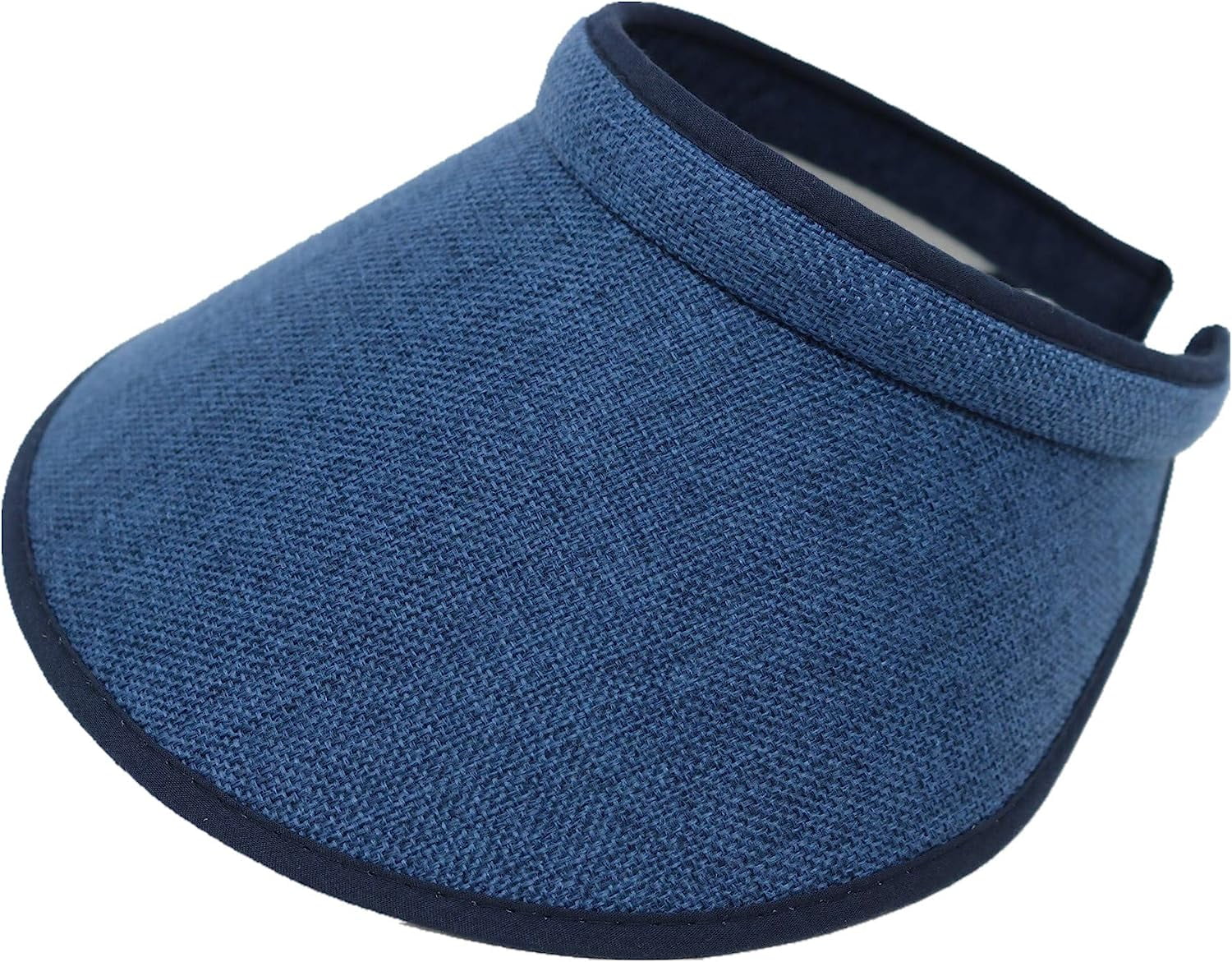 Women's Summer Sun UV Protection Visor Wide Brim Clip On Beach Pool ...