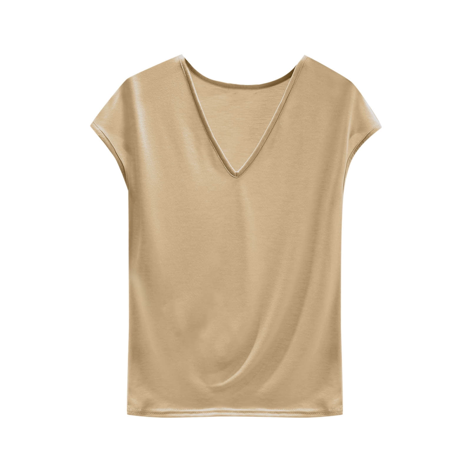 Women's Summer Tank Tops Sleevess V Neck Tees Mesh Sheer Loose Tops ...