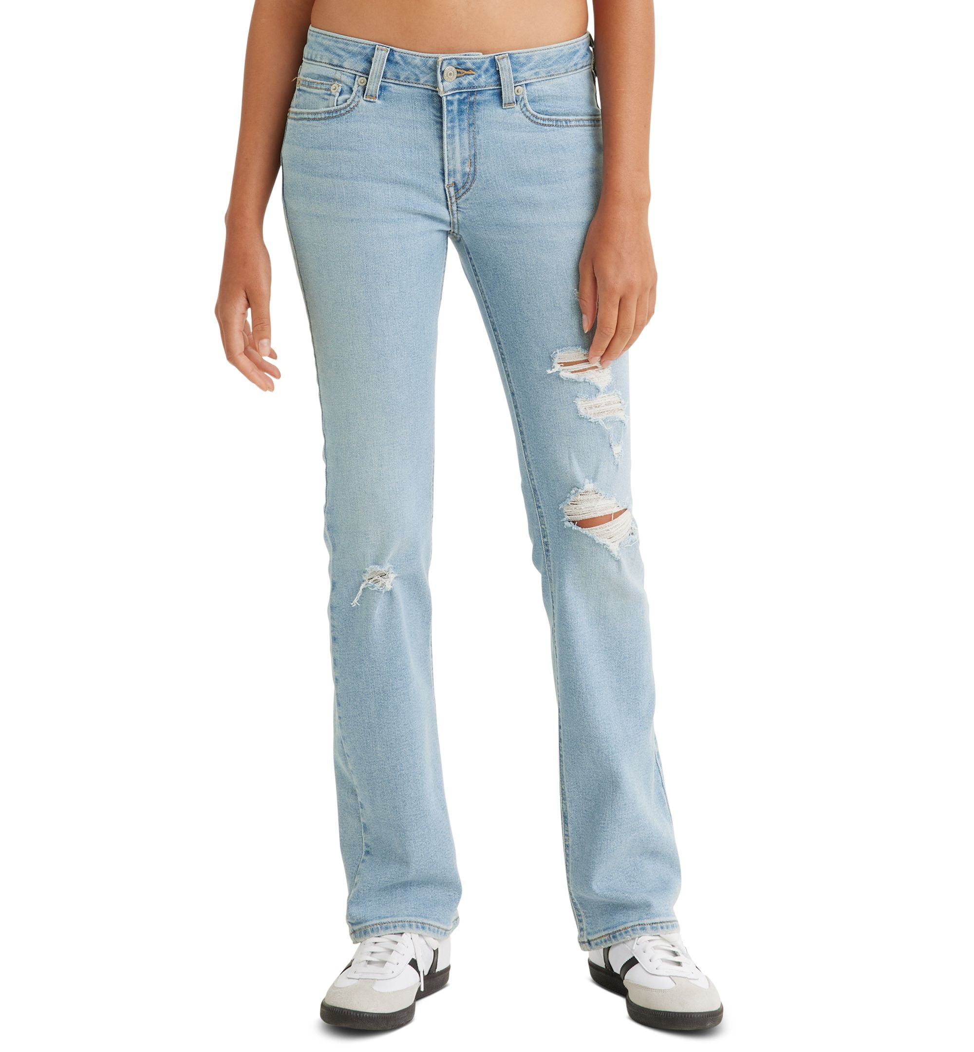 Women's Superlow Low-Rise Bootcut Jeans It Matters To Me 27 - Walmart.com