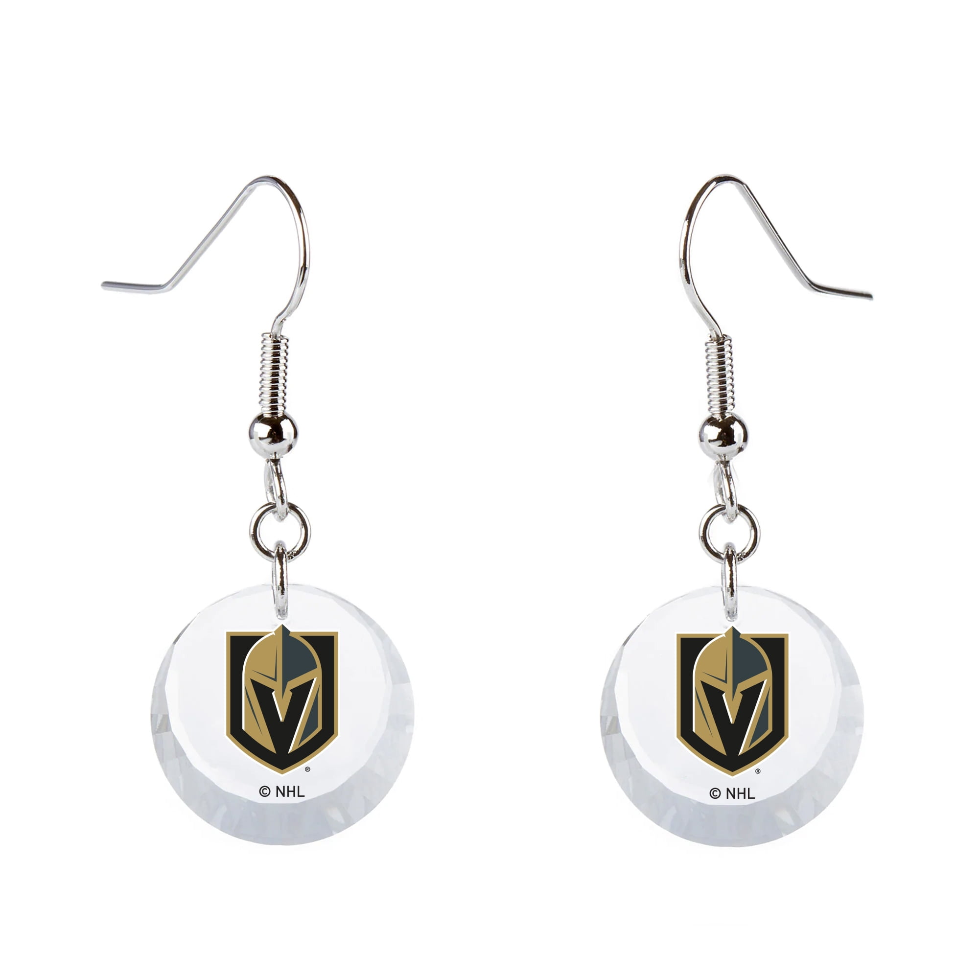 Women's Swarovski Vegas Golden Knights Team Logo Earrings - Walmart.com