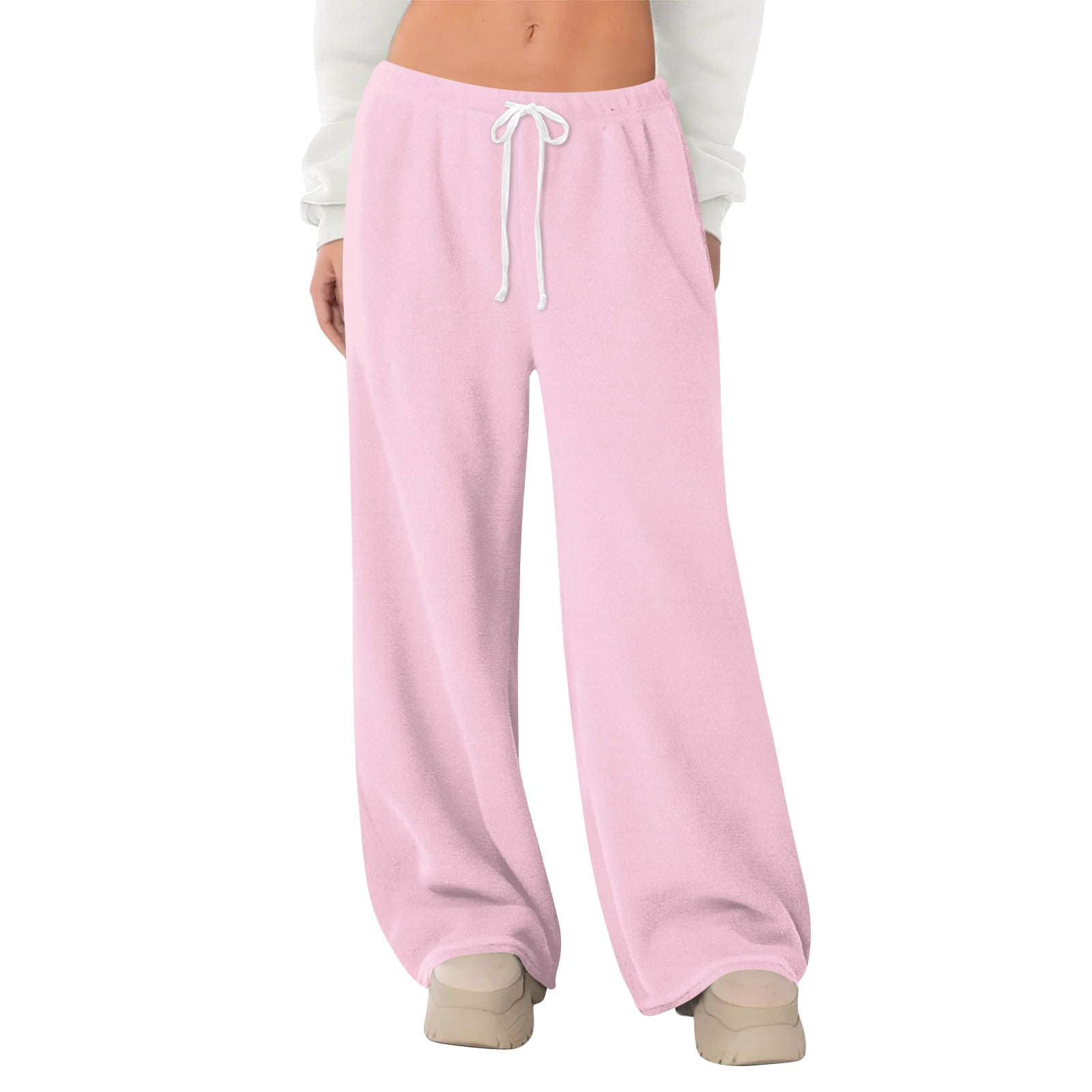 Women's Sweatpants Wide Leg Sweat Pants Fall Winter Clothes 2026 Baggy ...