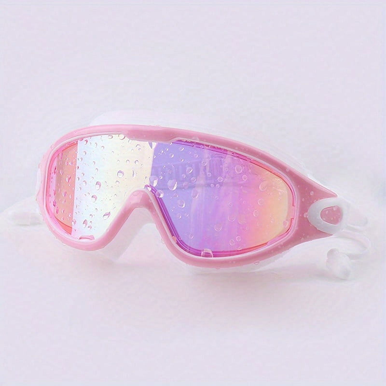 Women's Swim Goggles, Anti-fog Waterproof Clear Visor Water Pool Swim ...