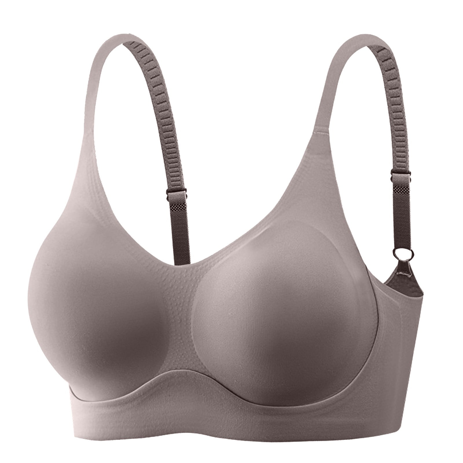 Women's T Shirt Bra with Push up Padded Bralette Bra Without Underwire ...