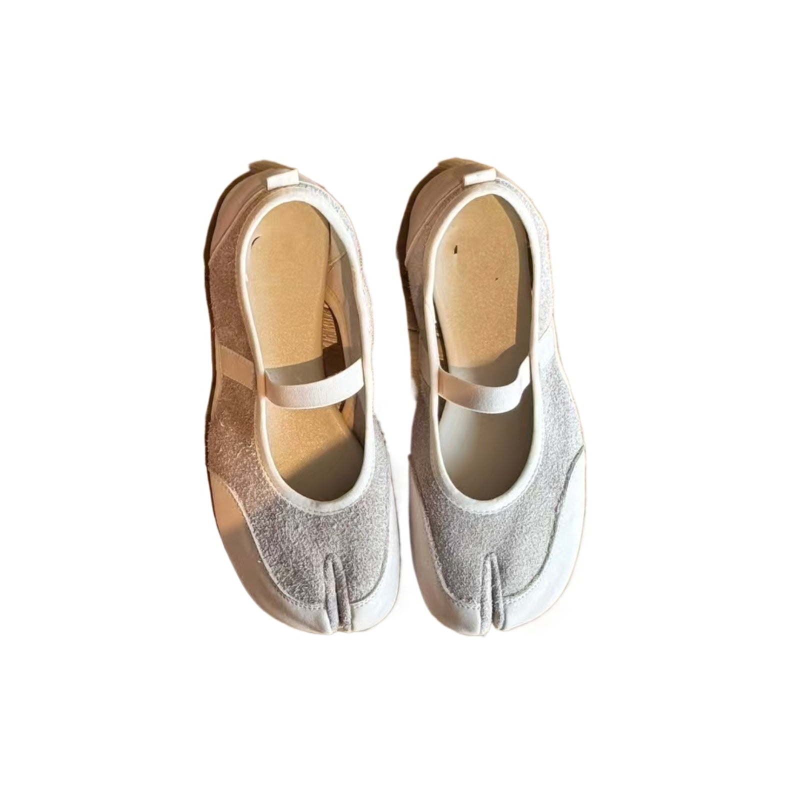 Women’s Tabi Mary Jane Flats Split Toe Casual Comfort Slip On Walking ...