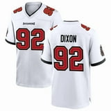 Women's Tampa Bay Dixon 92 White Sports Player Game Stitched Name ...