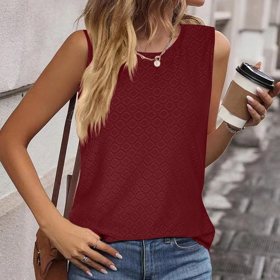 Women's Tanks Red S - Walmart.com