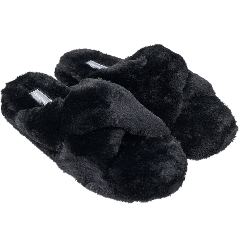Women's Tempur-Pedic® Sloann Faux Fur Slippers - Walmart.com