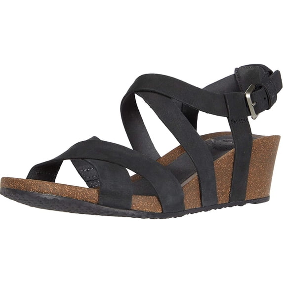 Women's Teva Mahonia Wedge Cross Strap Sandal - Walmart.com