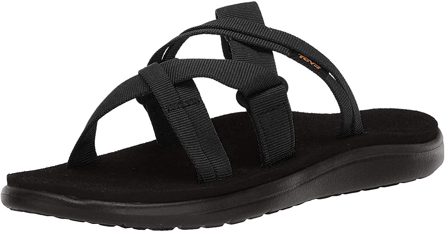 Teva Women's Voya Slide, Quick-Dry Vegan Sandal, Water-Ready Flamingo ...
