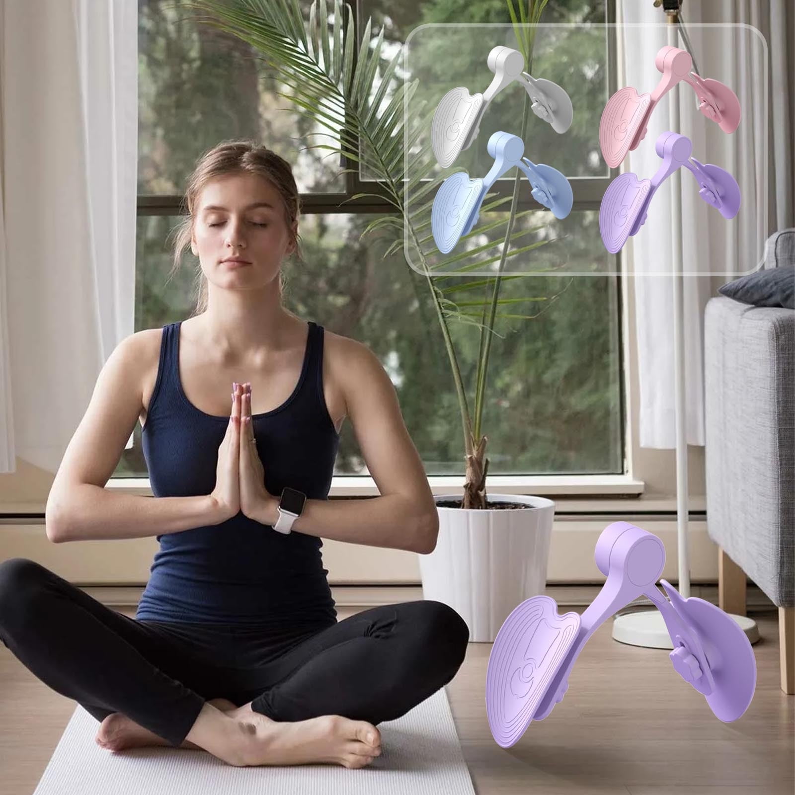 Inner Thigh Exercise Equipment Migravas Pelvic & Thigh Trainer ...