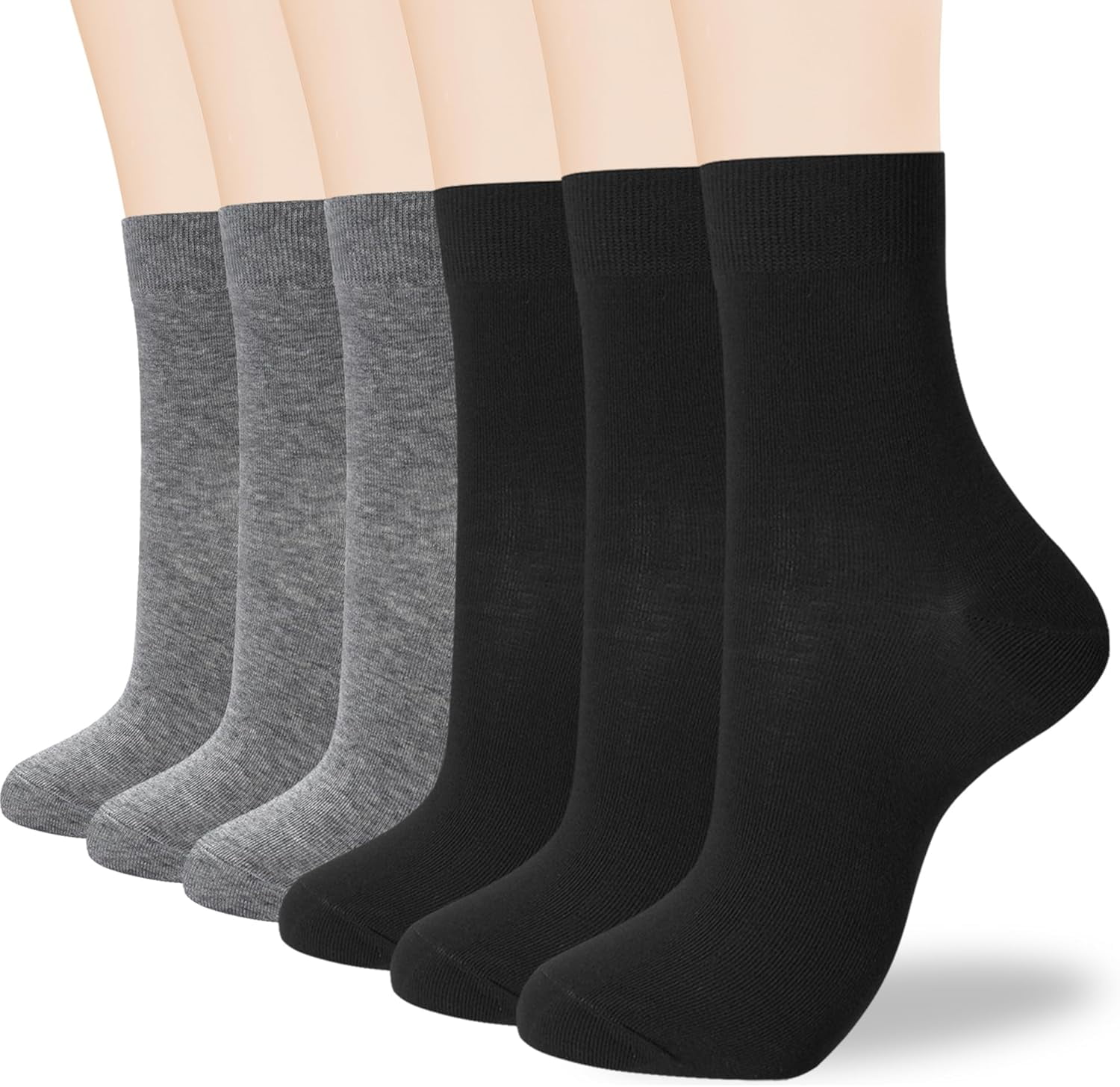 Women's Thin Cotton Socks,Soft Cotton Bootie Socks Women Above Ankle ...